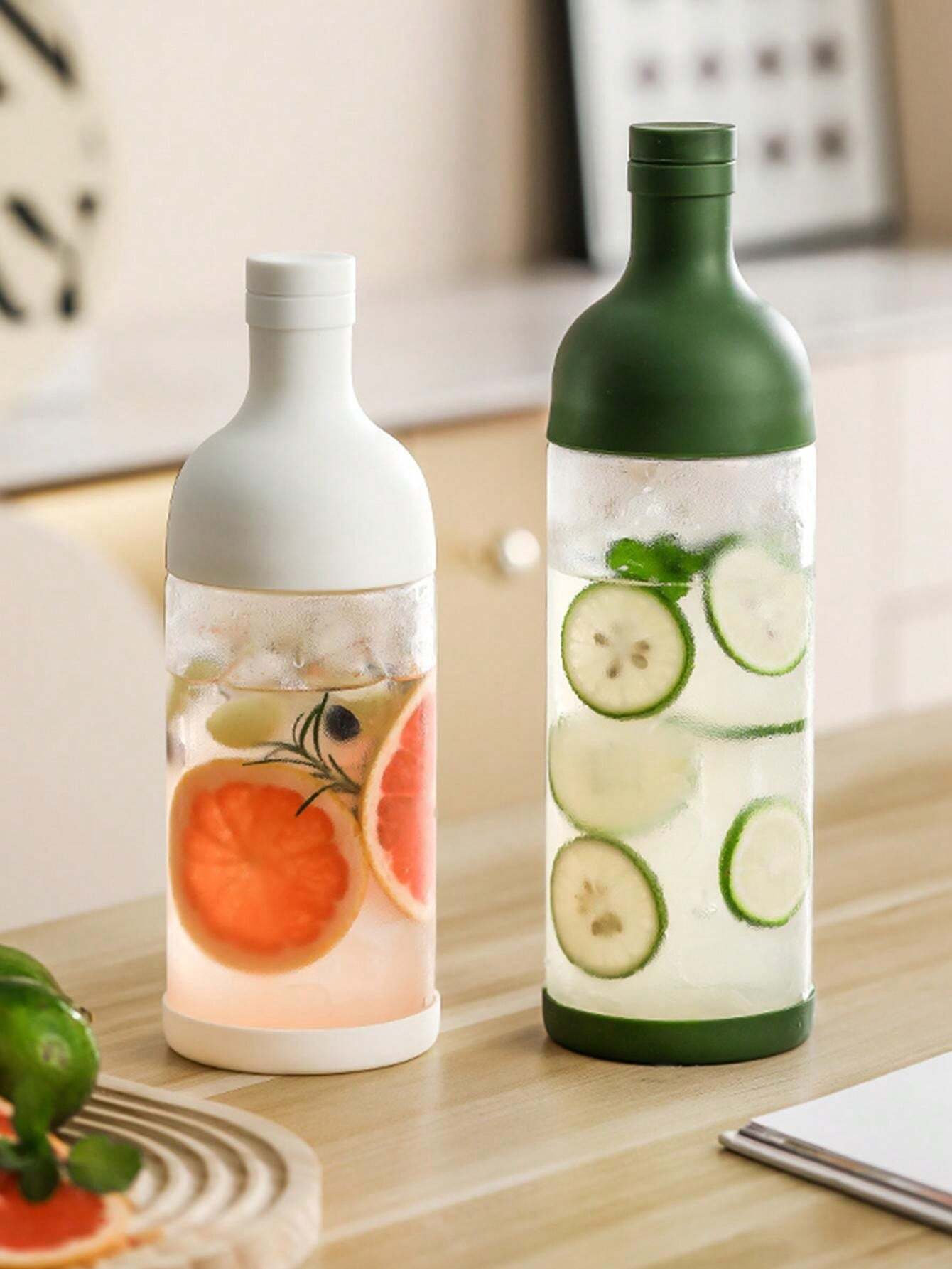 800/1000ML Glass Cold Brew Tea Bottle - Multiple Colors, Large Capacity ...