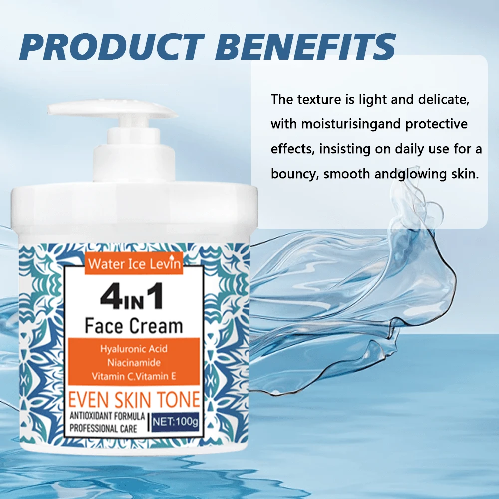 4-In-1 Moisturizing Day And Night Cream, Contains Niacinamide, Evens ...