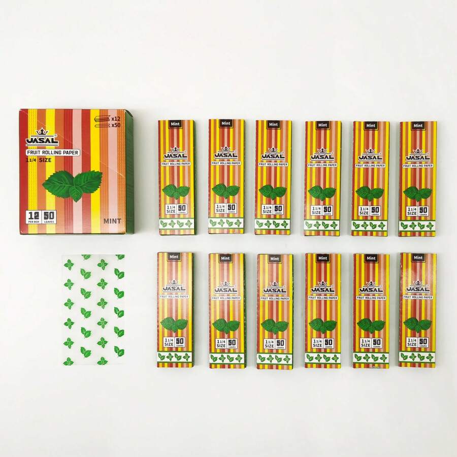 6 PCS (300 Sheets)Flavored Rolling Papers, Fruit Flavored Rolling ...