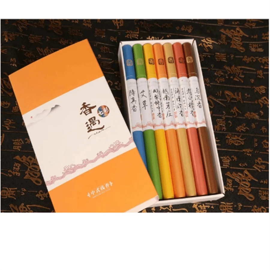 Xian Xiang Lao Shan Sandalwood Home Indoor Incense Gift Box Combination ...