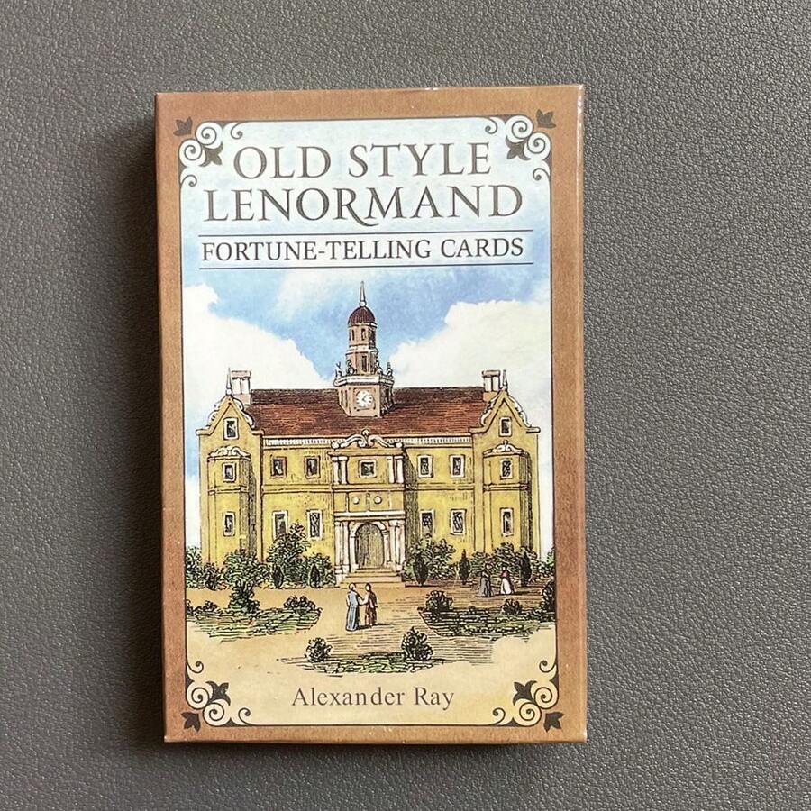 Old Style Lenormand Card, Fortune Telling Tarot Oracle Card Games ...