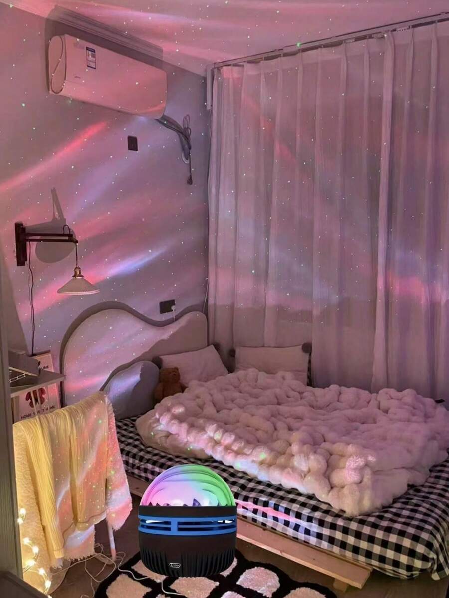 Dreamy Aurora & Starry Sky Projector - USB Powered With Remote Control ...