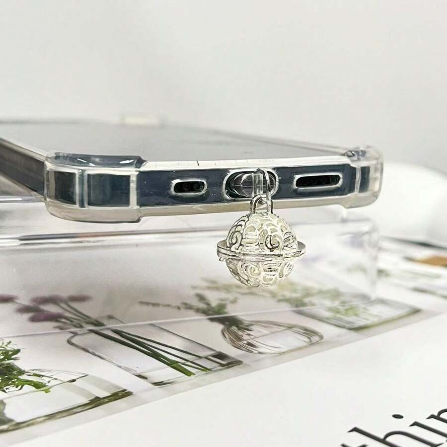 Mobile Phone Dust Plug Retro Palace Clock Pendant Dust Plug for Sale ...