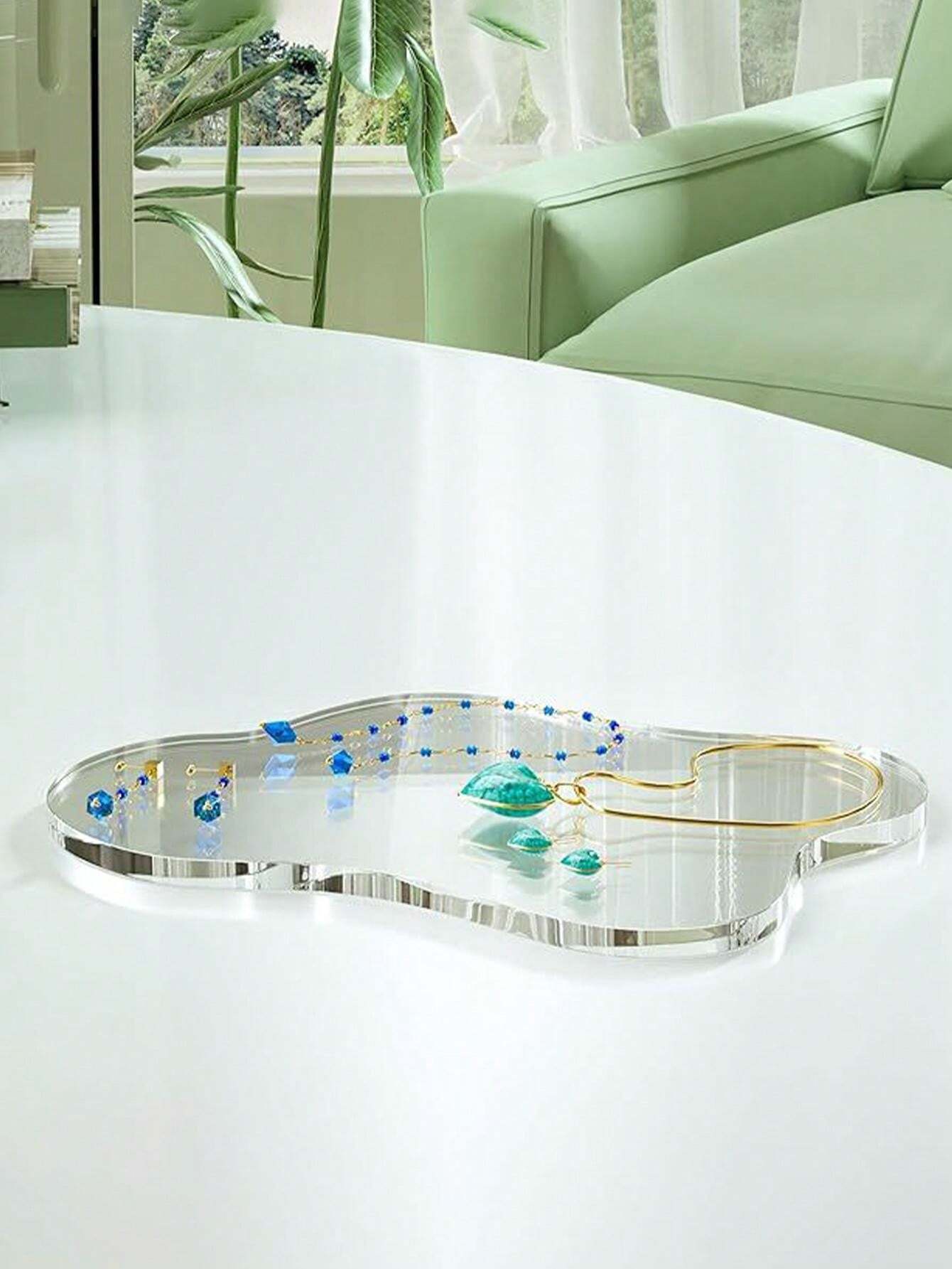 Acrylic Coaster Decorative Plates, Asymmetrical Bar Drink Coaster ...