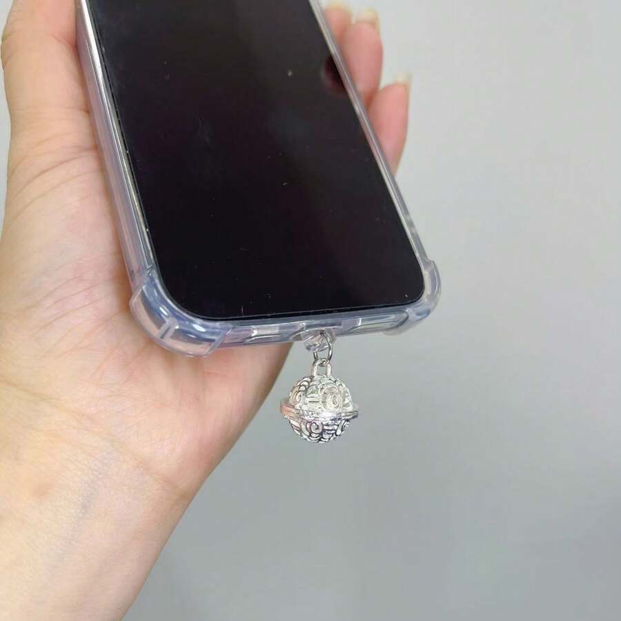 Mobile Phone Dust Plug Retro Palace Clock Pendant Dust Plug for Sale ...