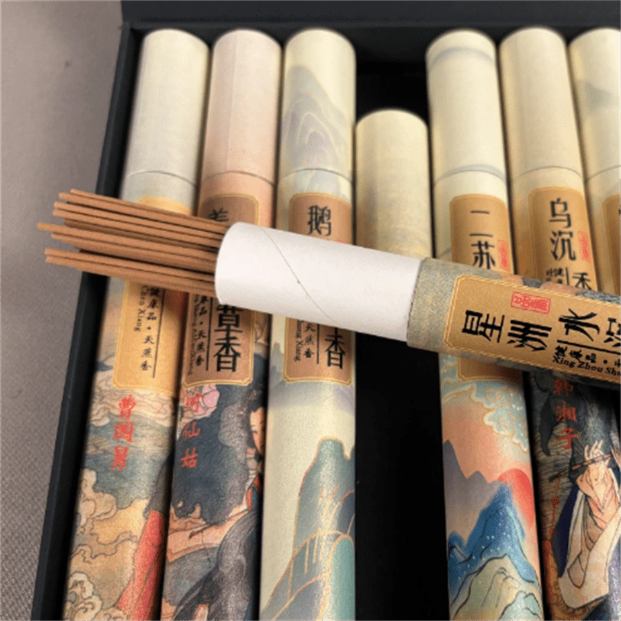 Xian Xiang Lao Shan Sandalwood Home Indoor Incense Gift Box Combination ...
