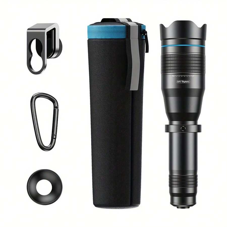 APEXEL HD 60x Telescope Telephoto Lens 60X Monocular Other Smartphone ...