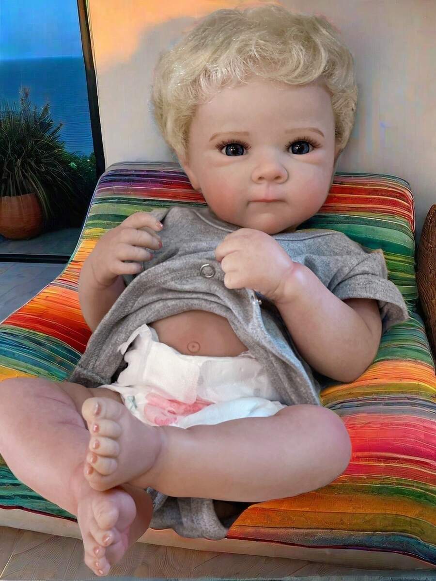 Bettie Doll head 1 and 4 18 Inch Bettie Boy Full Body Baby Soft Touch ...