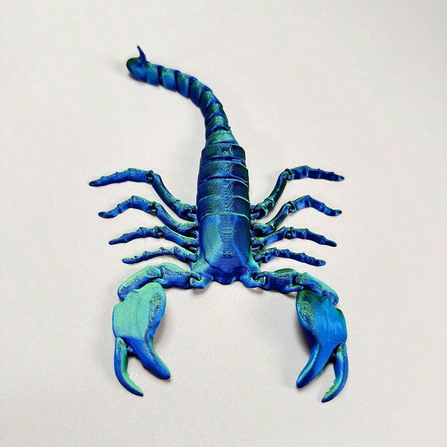 3D Printed Scorpion - Intricately Detailed & Poseable Ornament ...