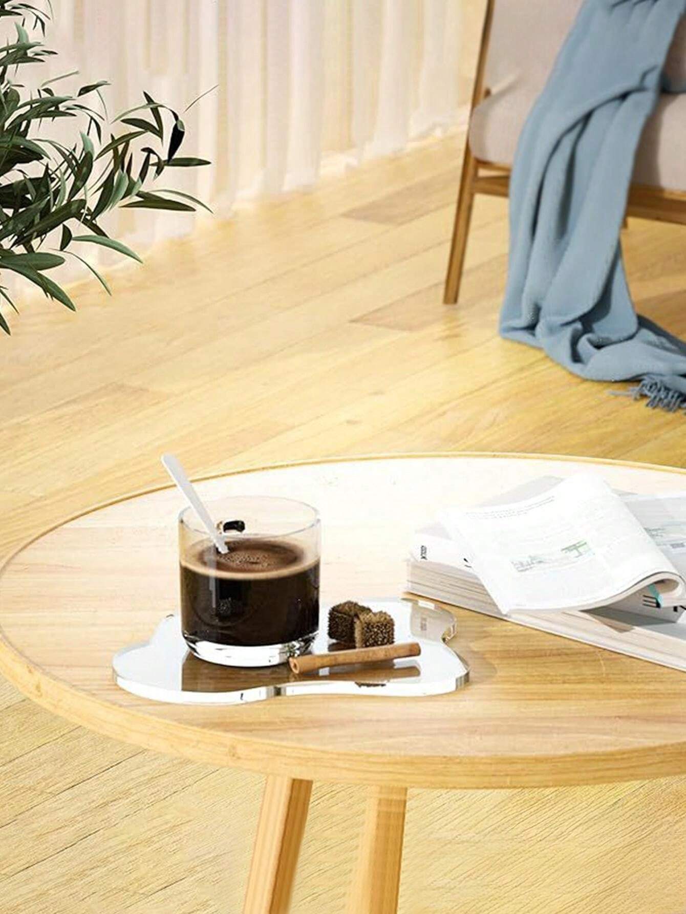 Acrylic Coaster Decorative Plates, Asymmetrical Bar Drink Coaster ...