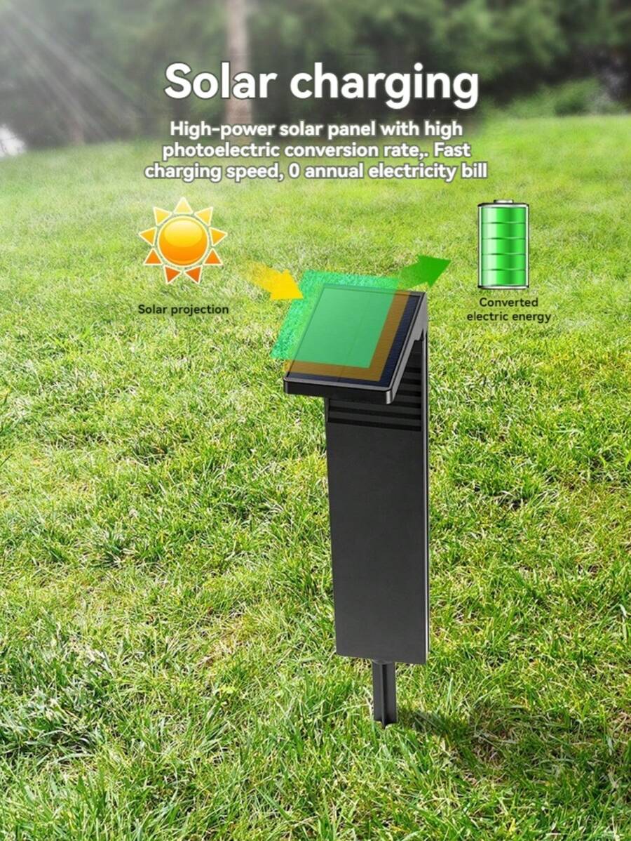 Outdoor Solar Lights, Solar Ground Lawn Lights, Ip65 Waterproof Solar ...