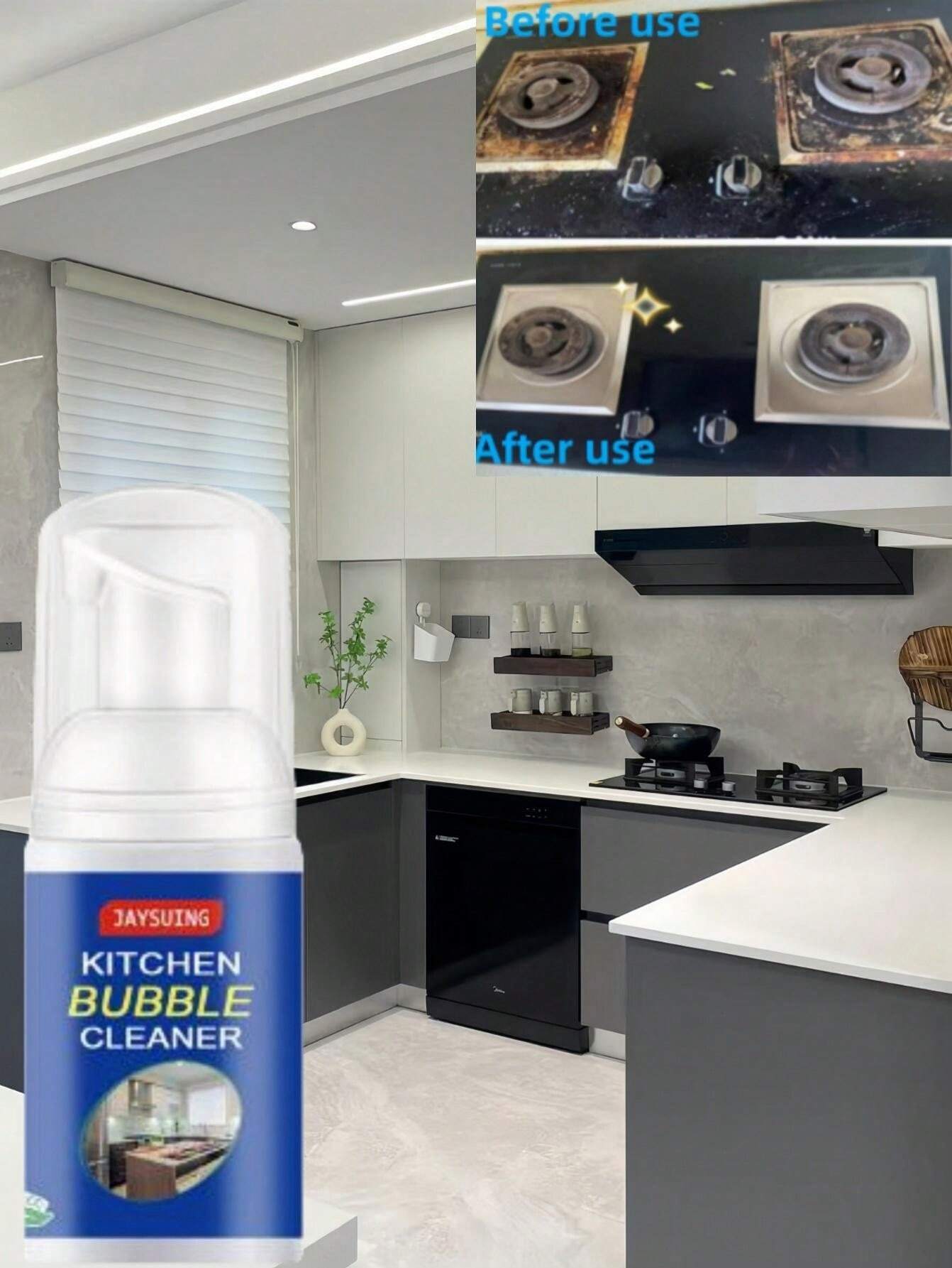 Kitchen Foaming Cleaning Agent, Cookware Rust Remover, Cooktop & Range ...