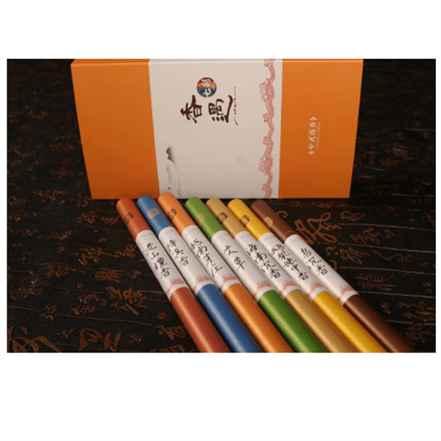 Xian Xiang Lao Shan Sandalwood Home Indoor Incense Gift Box Combination ...