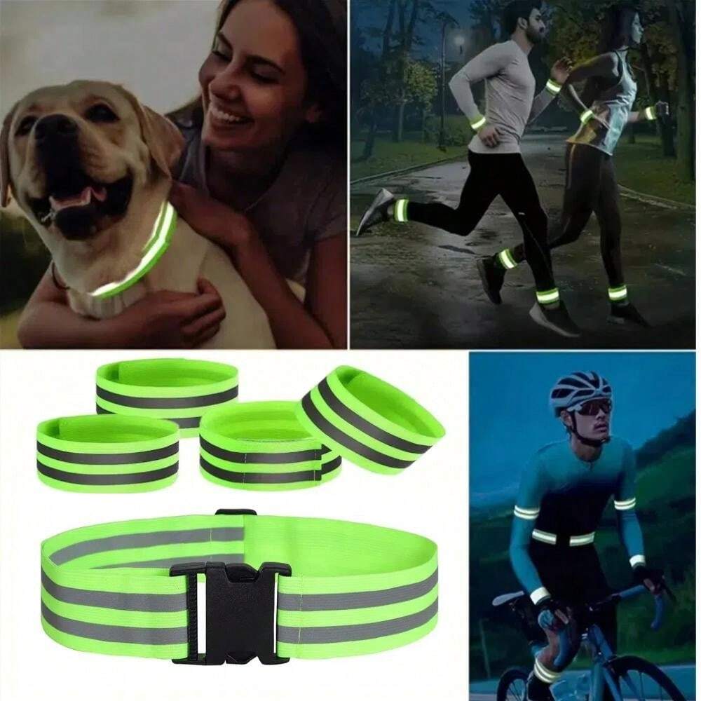 5-teiliges reflektierendes Lauf-Equipment - Sicherheitsgurt mit hoher ...