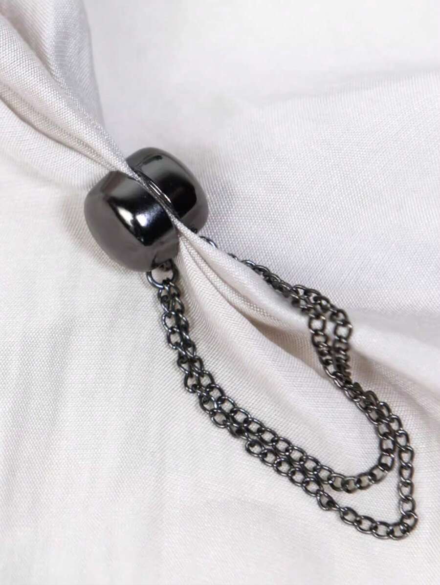 Magnetic Clasp Set For Scarves & Shawls - No-Sew, Detachable Chain ...