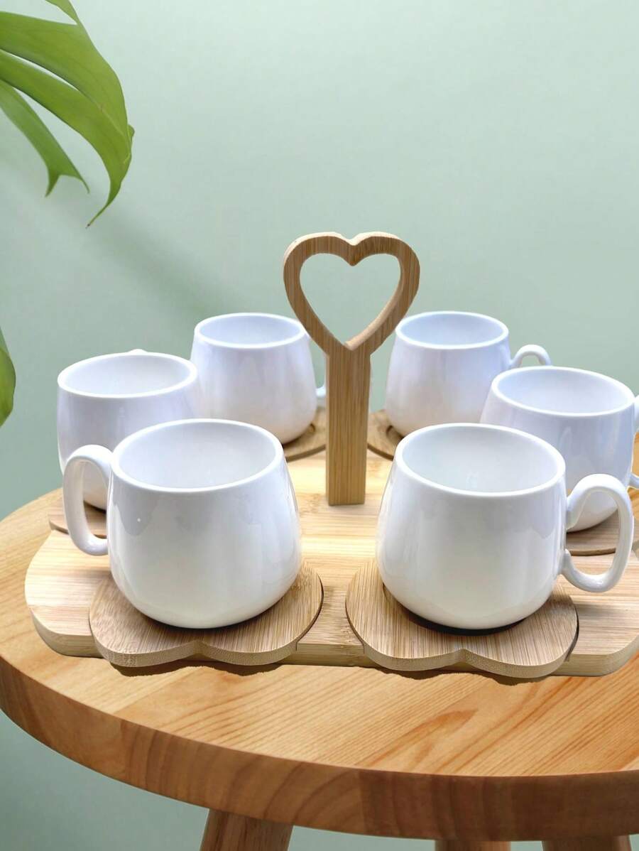 Ceramic Charm, Moisturized Living. Ceramic Water Cup Set, Turning Every ...