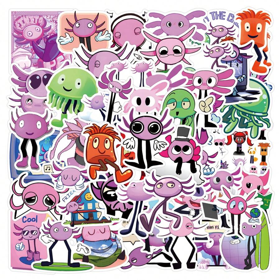 50Pcs KinitoPet Stickers, KinitoPet Vinyl Stickers For Laptop Water ...