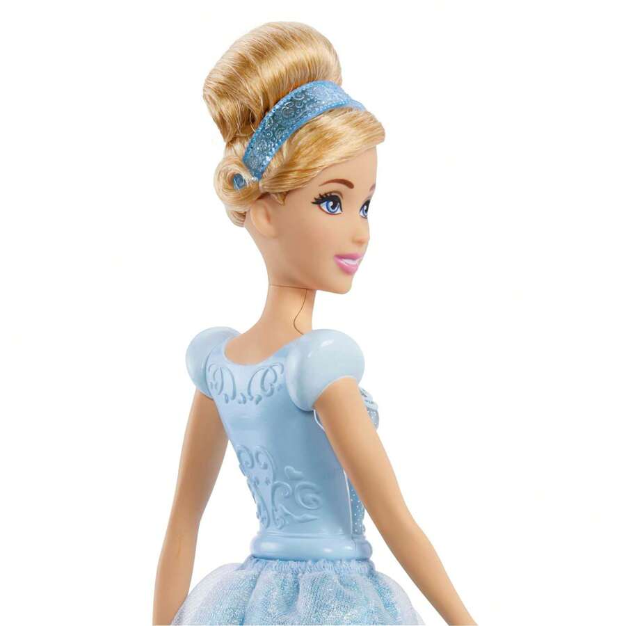 Mattel Disney Princess Dolls, Cinderella Posable Fashion Doll With ...