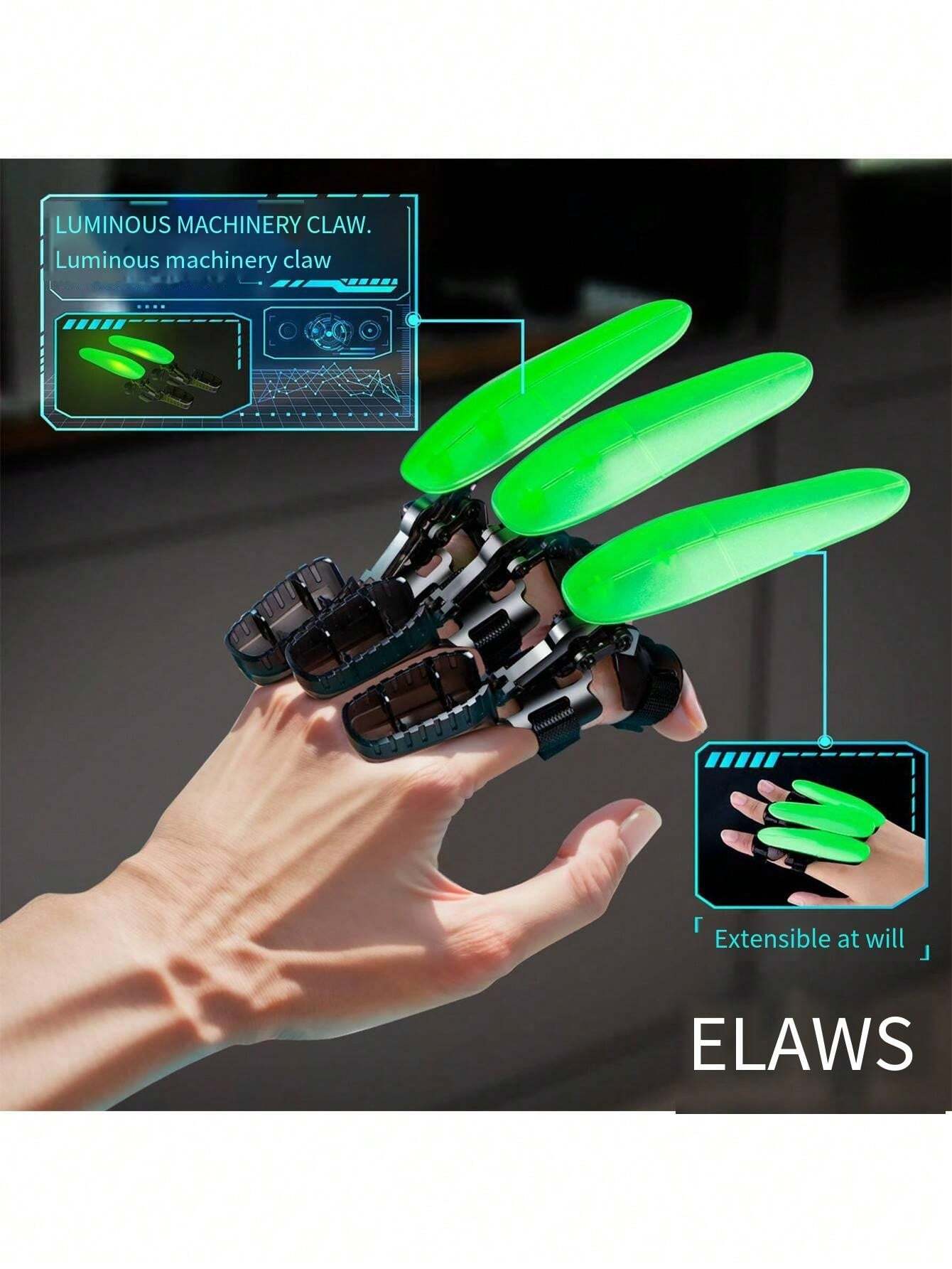 New Arrival Trending Glow-In-The-Dark Werewolf Claw Retractable ...