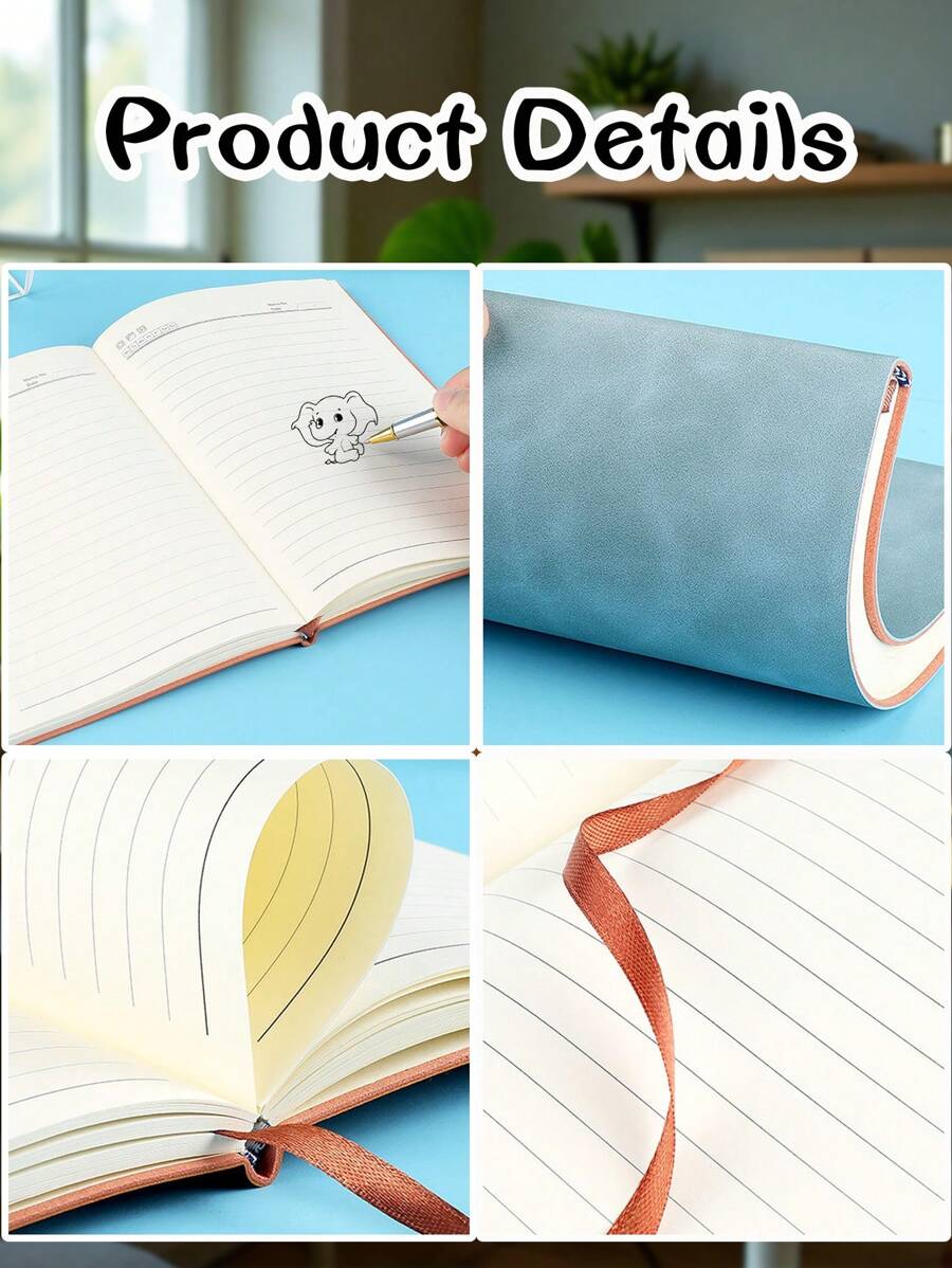 1pc Personalized A5 Soft Cover Notebook With Personalized Name, Phone ...