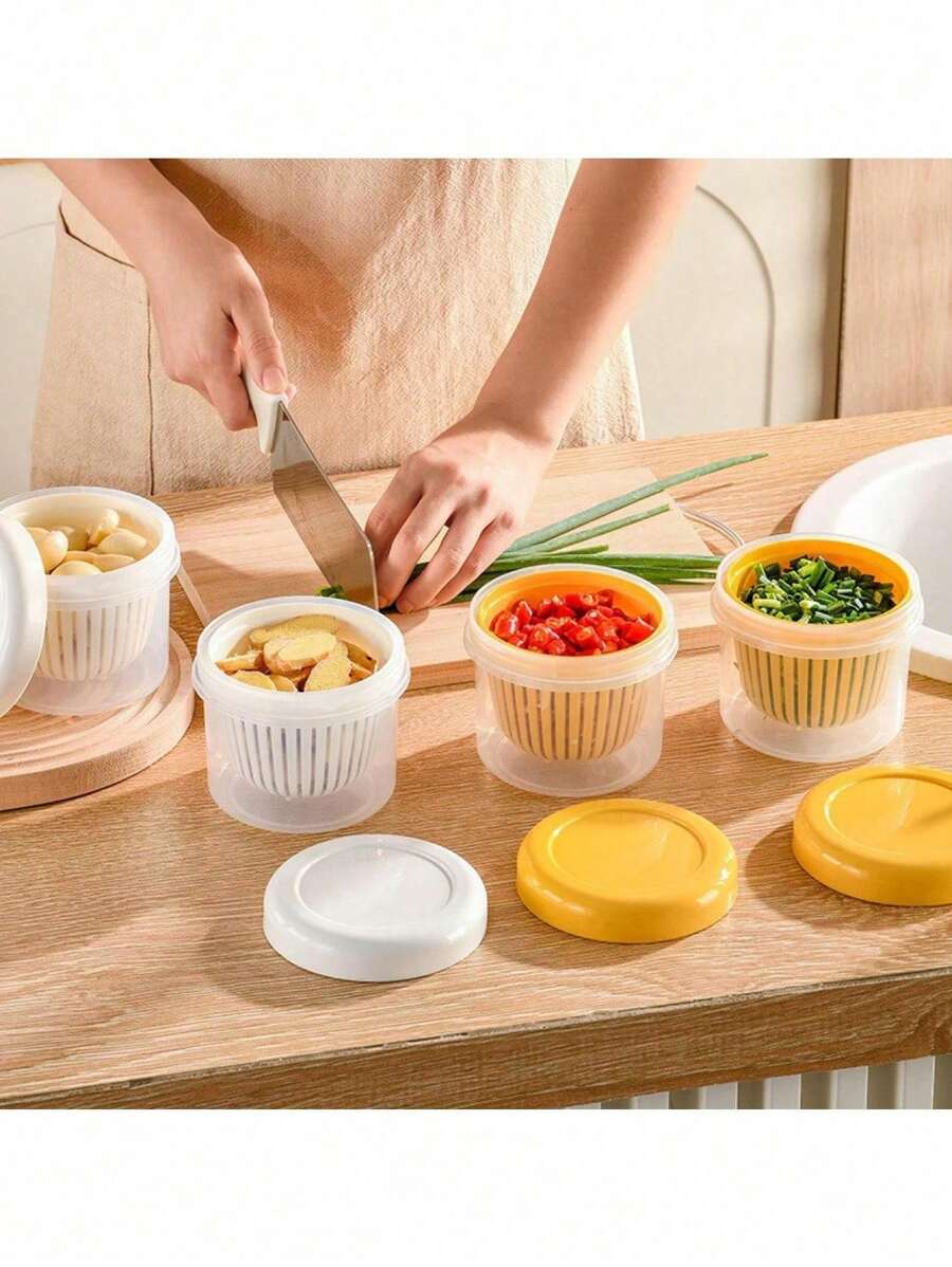 Kitchen Onion, Ginger, And Garlic Storage Boxes, Refrigerator Onion ...