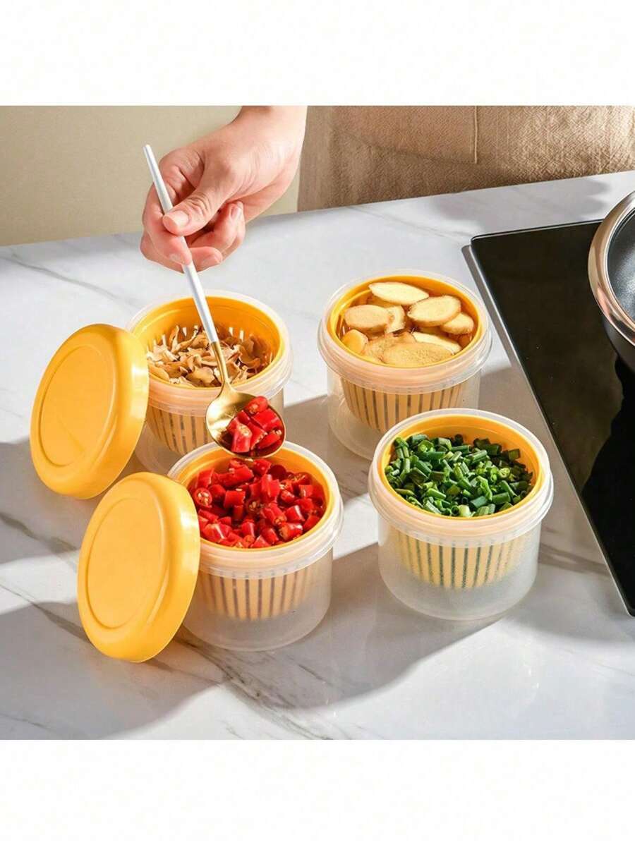 Kitchen Onion, Ginger, And Garlic Storage Boxes, Refrigerator Onion ...