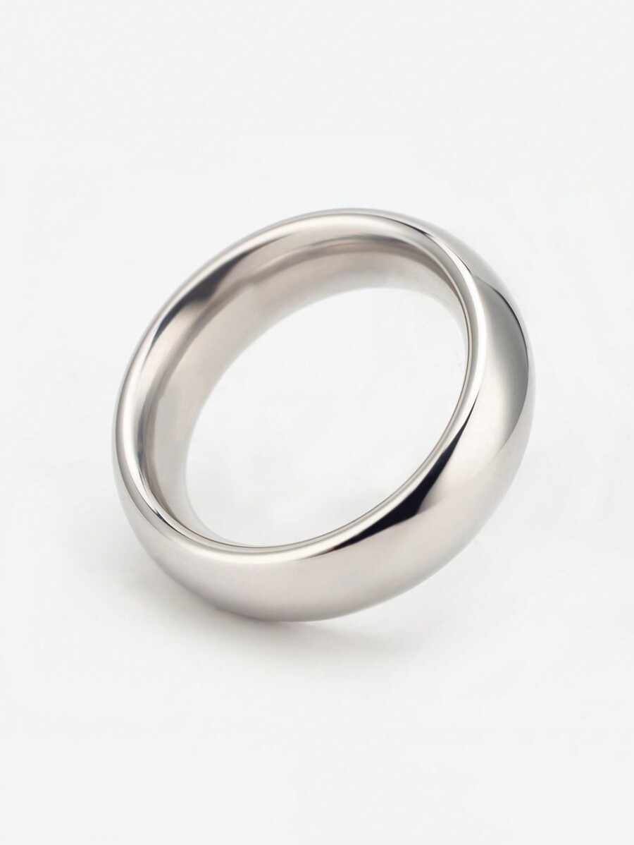 BDSM Stainless Steel Sperm Locking Ring Scrotum Weighted Ring Male ...