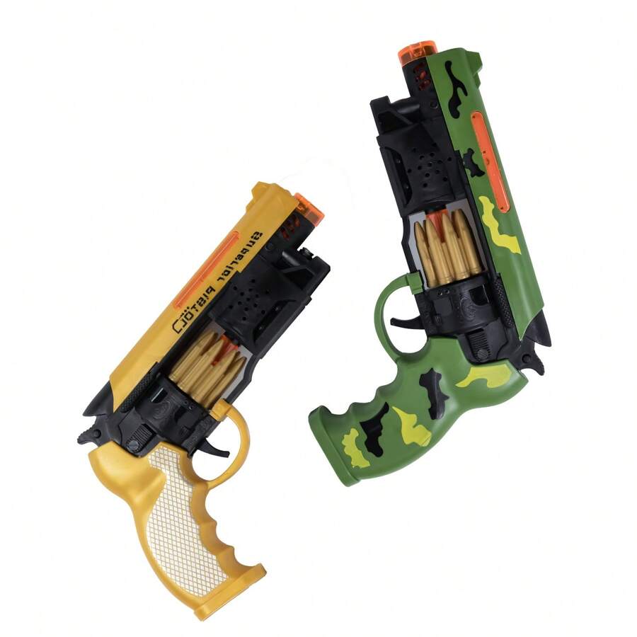 Light-Up Sound Effect Toy Gun, Music Electric Pistol, Vibrating ...