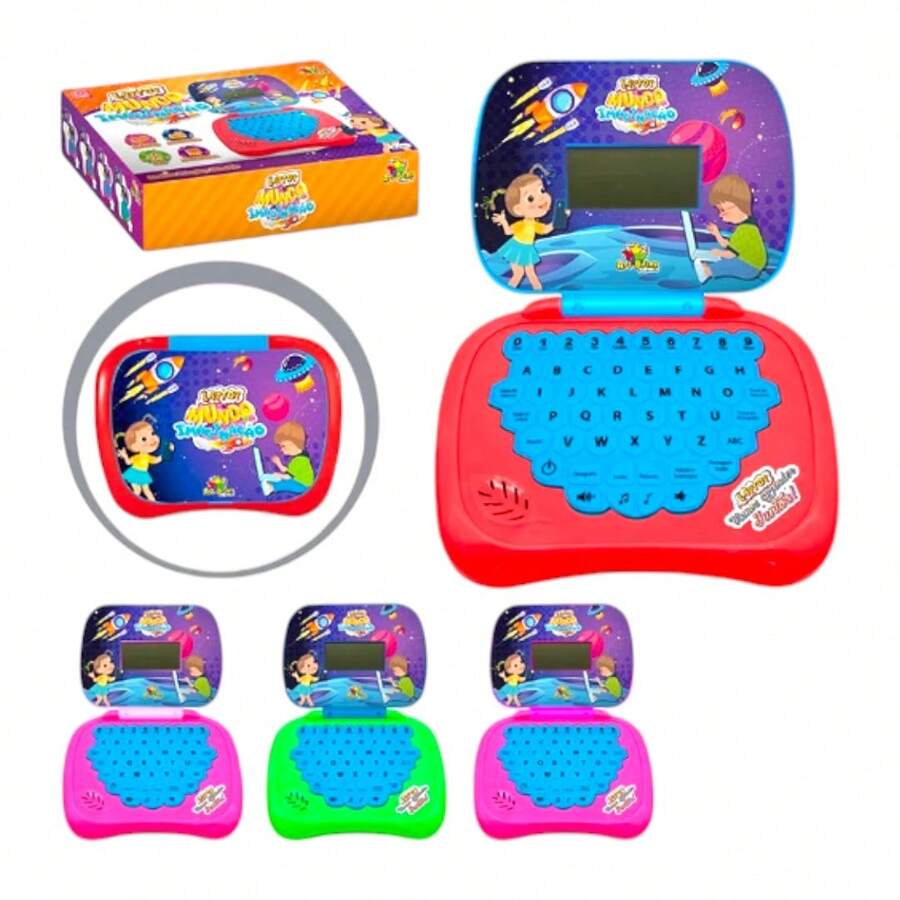 Interactive Bilingual Educational Laptop Digital Children's Leptop ...