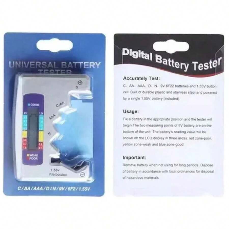 Battery Meter Tester Battery Digital Display | SHEIN USA
