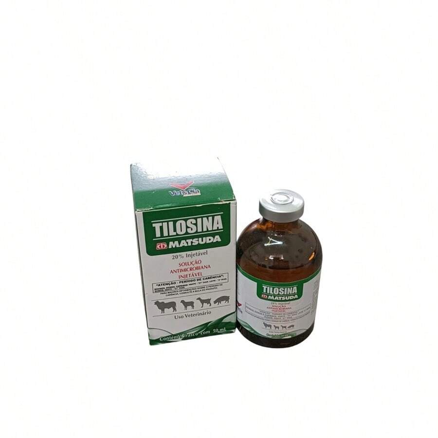 Tylosin Injectable Antibiotic 50ml - Treatment Of Infections In Animals ...