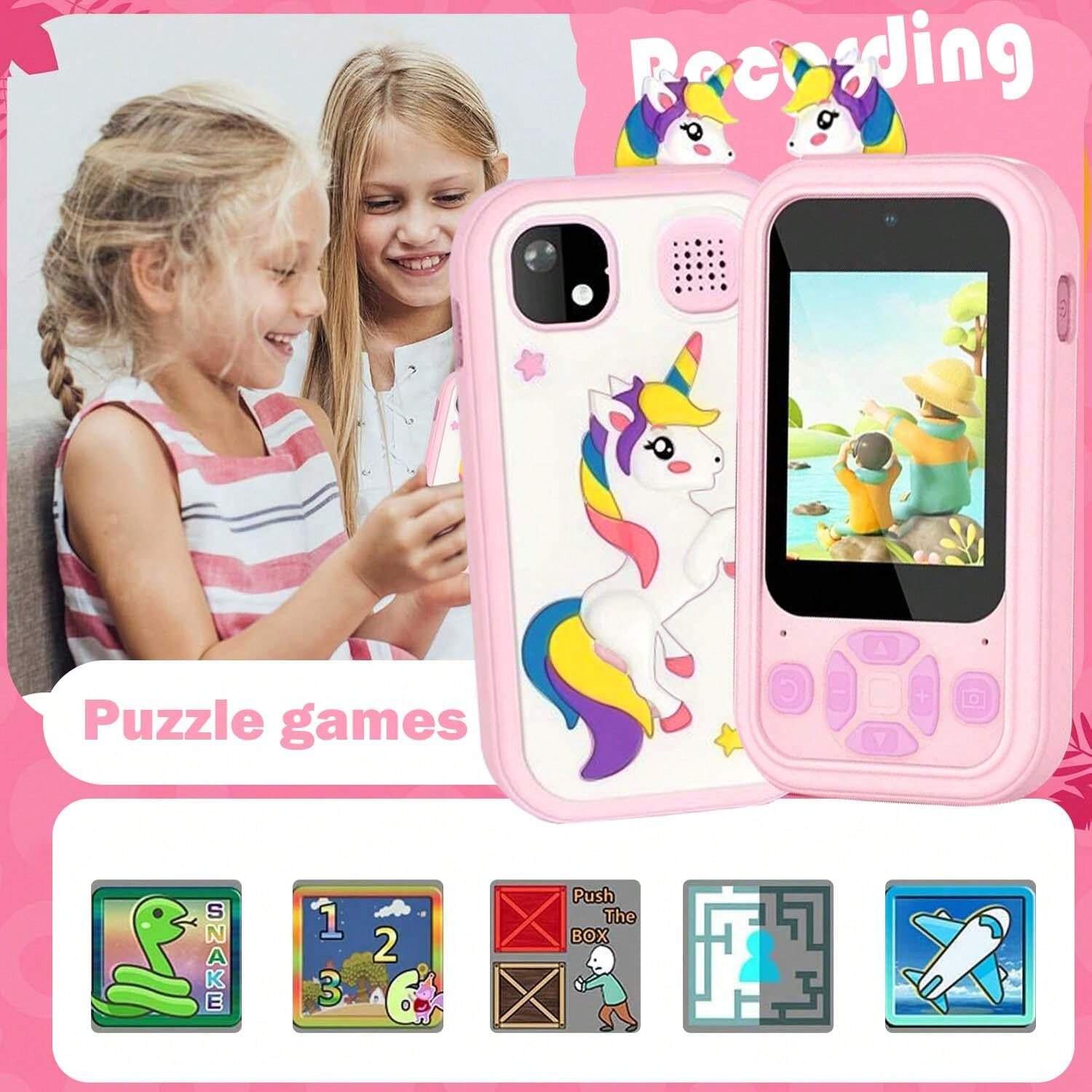 Kids Smart Phone Toys, Kids Camera HD Dual Camera Phone For Kids ...
