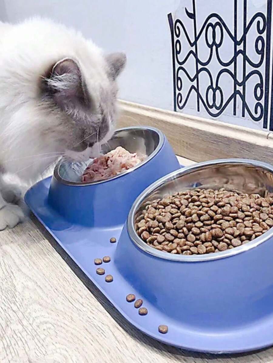 Luxury Double Anti-Ant Feeder And Waterer For Dogs Cats Pets | SHEIN ITALIA