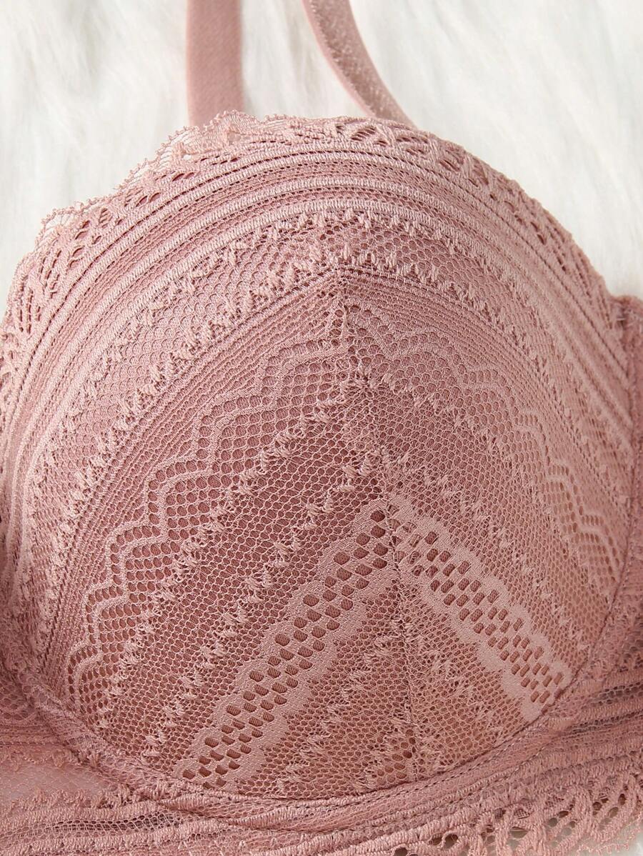 Plus Size Women Pink Lace Lift Up Support Bra for Sale Australia| New ...