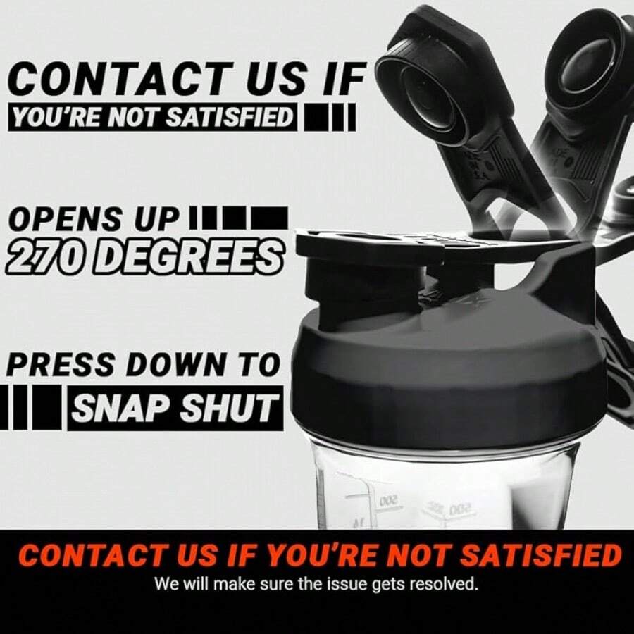 2.0 Vortex Blender Shaker Bottle Holds Upto 28oz | No Blending Ball Or ...