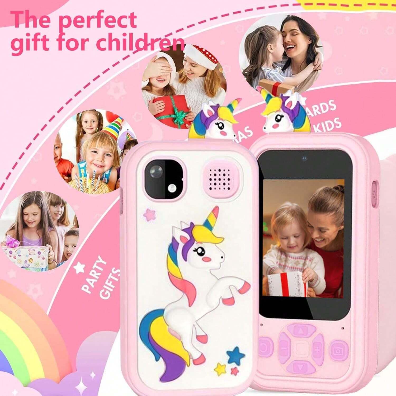 Kids Smart Phone Toys, Kids Camera HD Dual Camera Phone For Kids ...