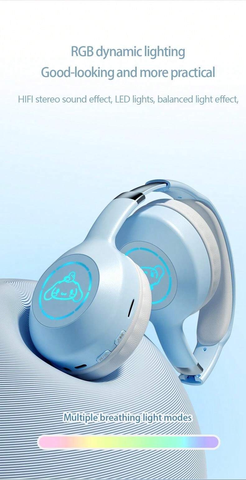 Sanrio EM-368 Kuromi Pochacco Cinnamoroll My Melody Wireless Headset ...