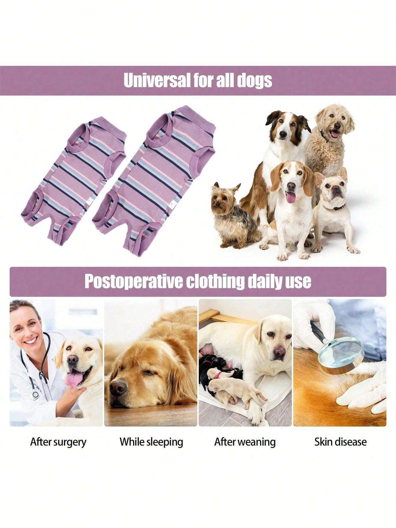 Dog Recovery Suit, Recovery Suit For Dogs After Surgery, Dog Spay ...