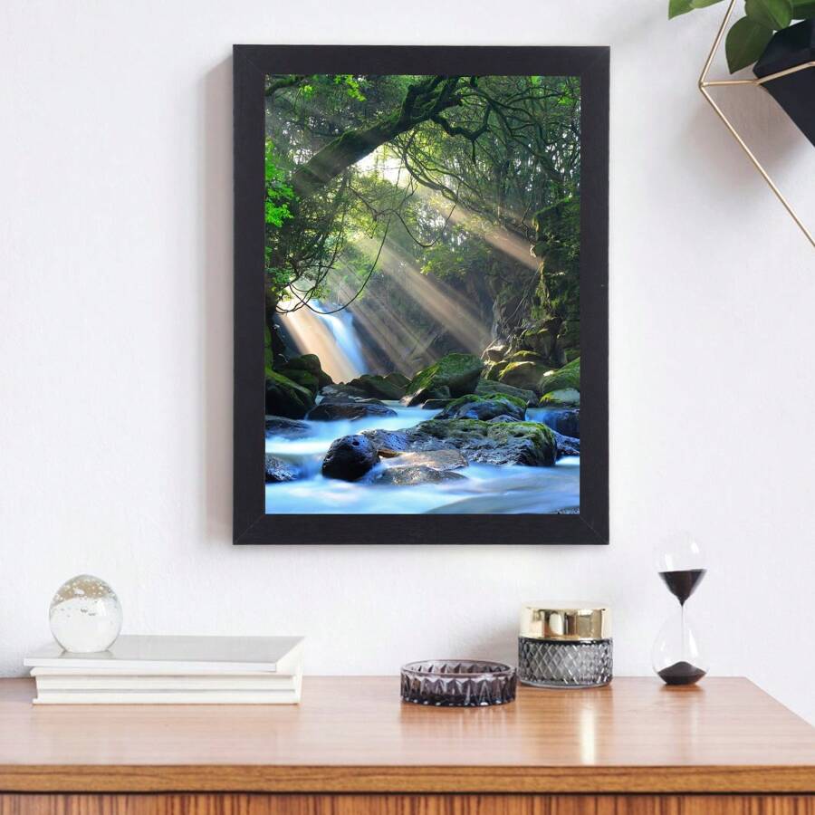 2 Pieces A4 Wooden Picture Frames, Photo Frame Poster Frame Documents ...