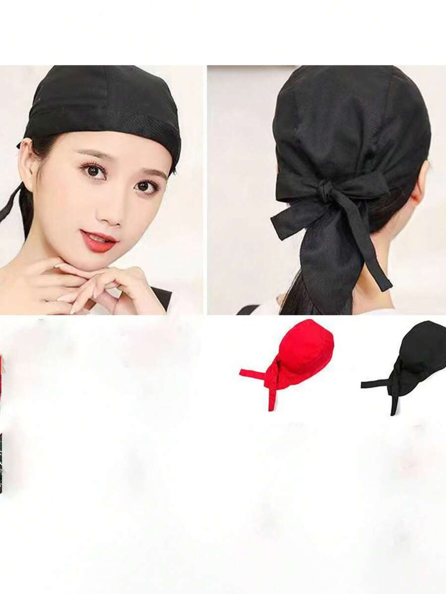 1pc Chef Hat, Unisex Restaurant/Kitchen Work Headband, Suitable For ...