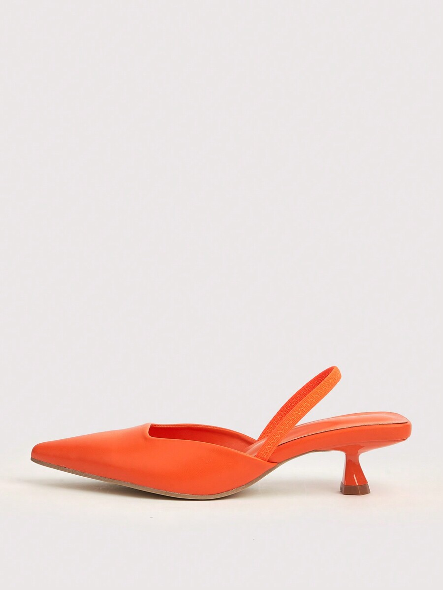 2024 Stylish Women Elegant Backstrap Design Slingback Flats (Shoe Upper ...