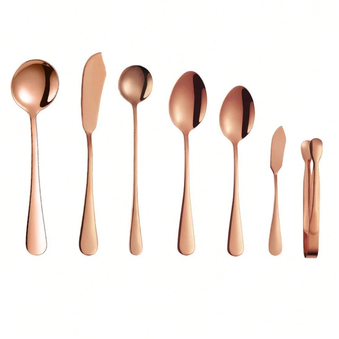 Conjunto de Talheres de Jantar, Colher de Sopa, Colher de Peixe ...