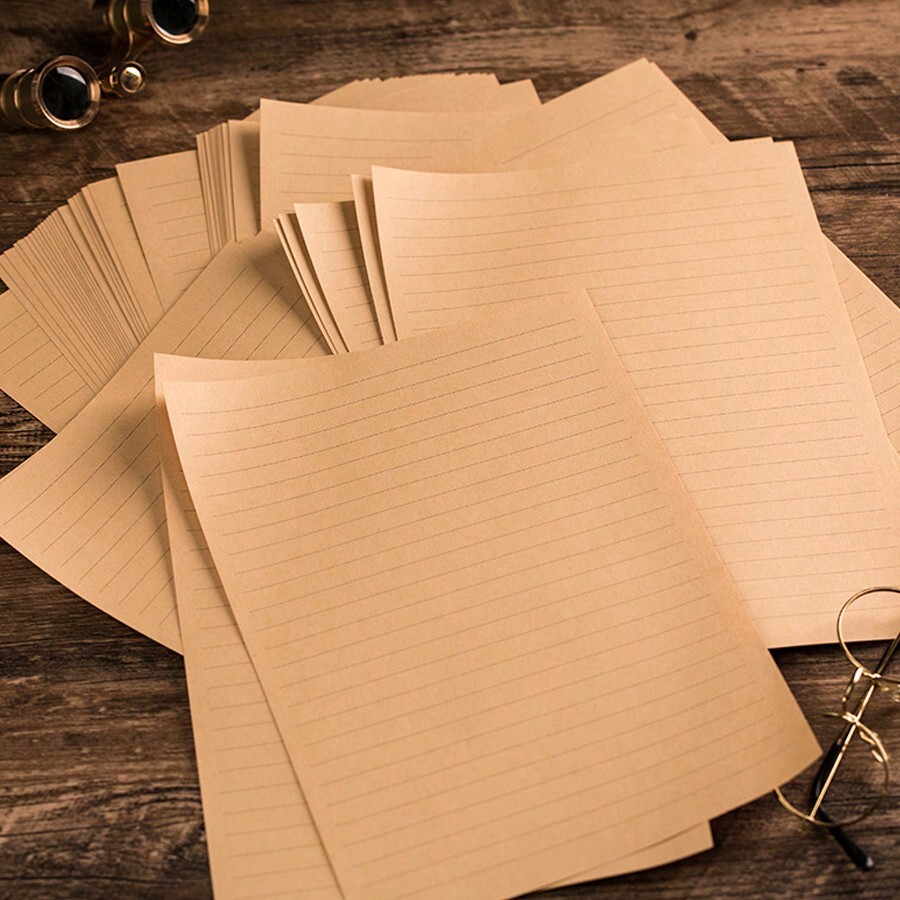 50 Sheets Kraft Paper, Sketch Drawing Paper, A4 Printing & Copying ...