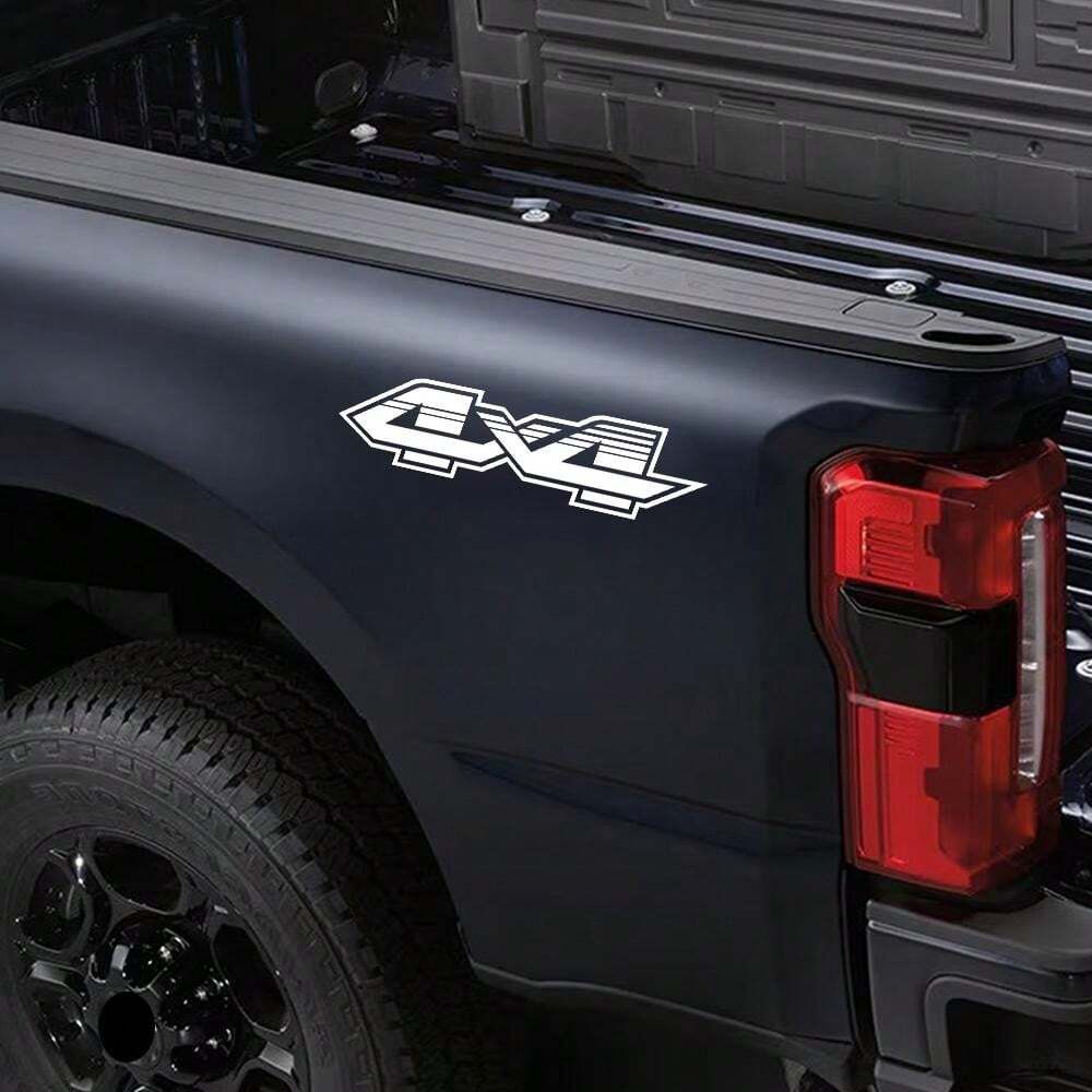 Pegatina de rayas de 4X4 para decoración de camioneta para F150, Ranger ...