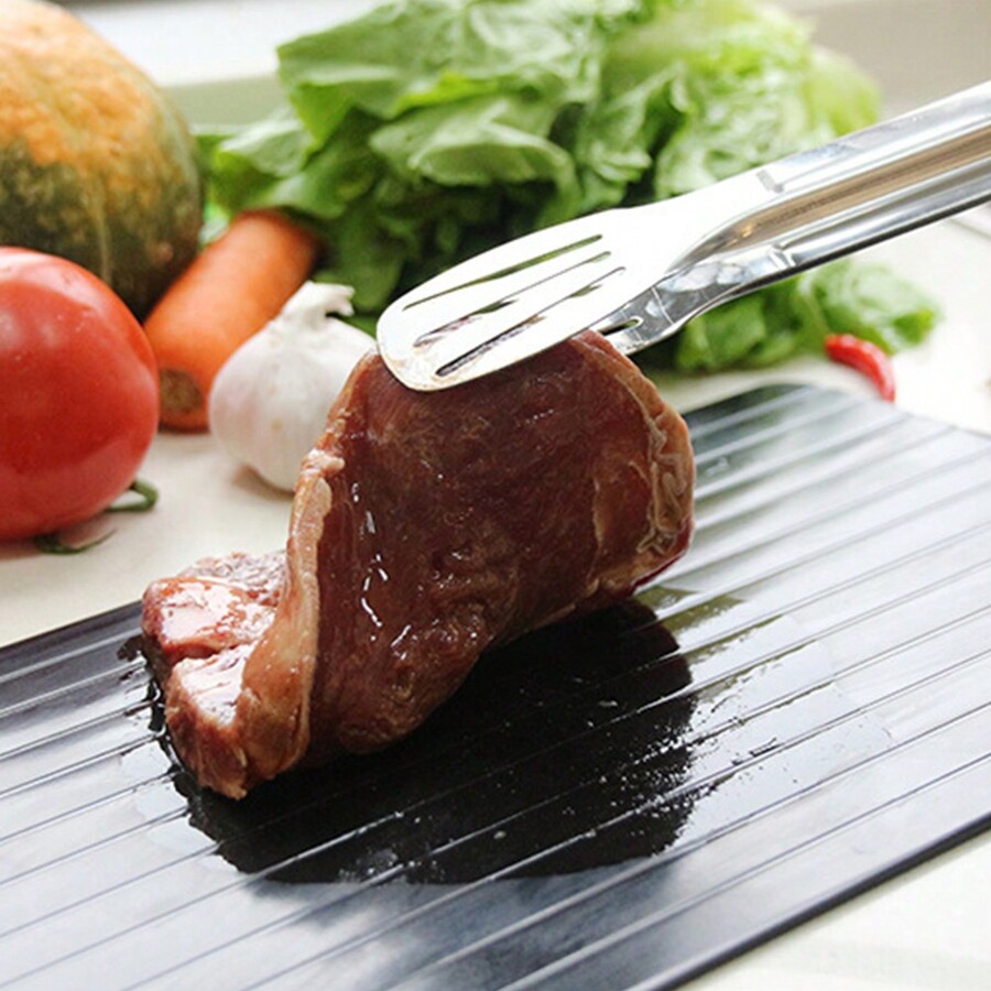 Defrosting Tray, High Density Aluminum Thawing Tray For Defrosting ...