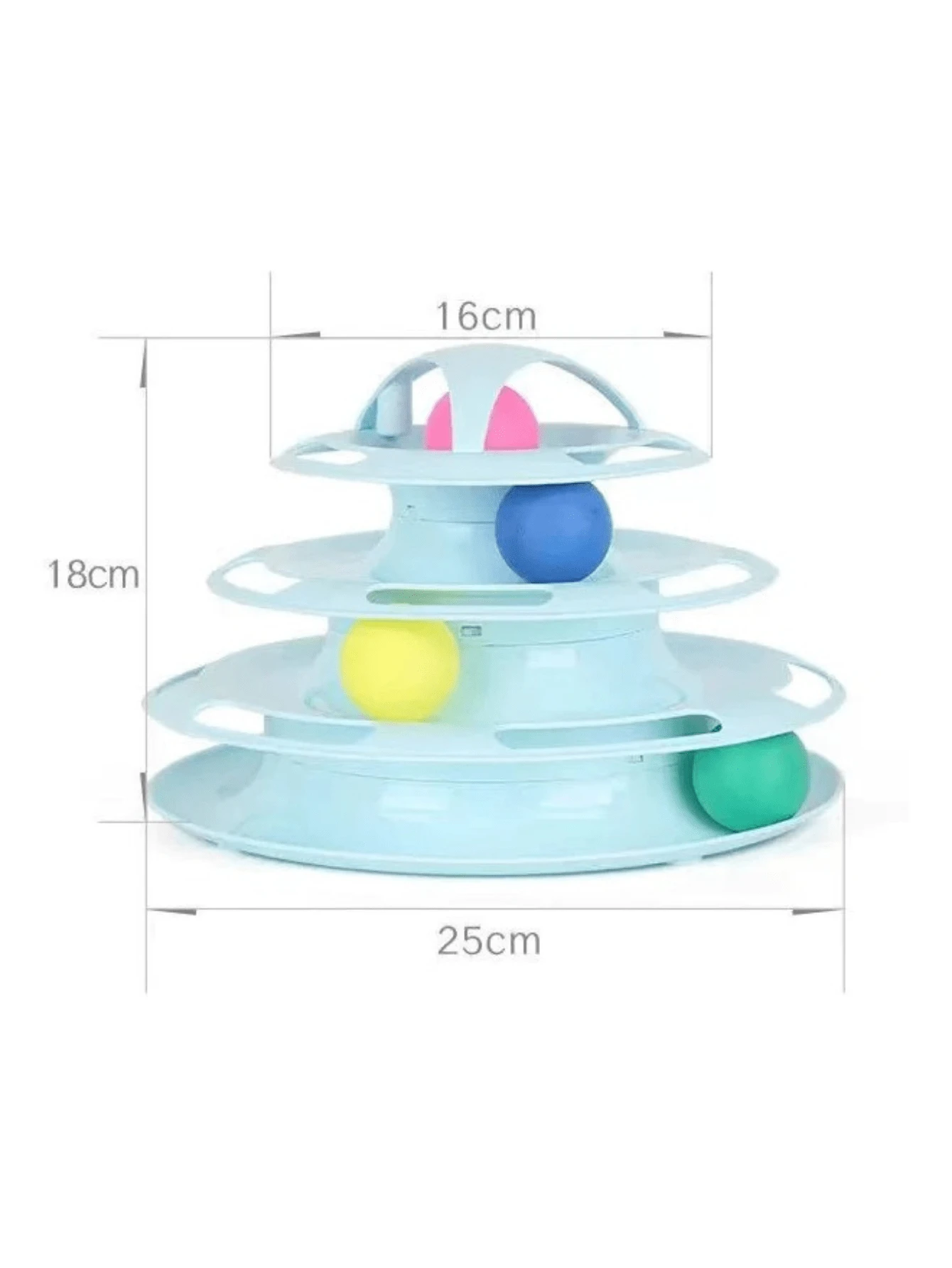 Plastic Tower With Balls Run Run For Pink Cat | SHEIN ITALIA