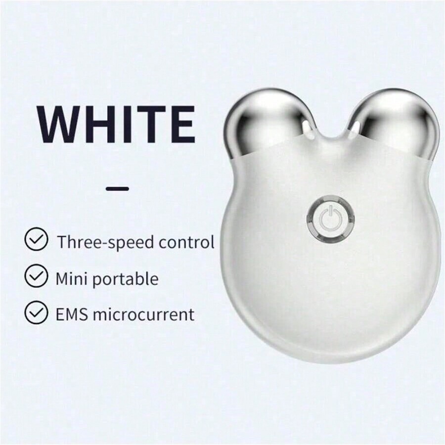 Portable Electric Face Lift Roller Massager EMS Microcurrent Vibration ...