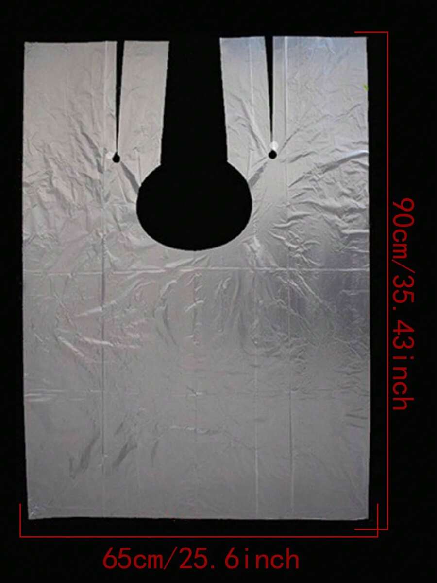 10 Pieces Disposable Cape Hair Salon, 90 X 65 Cm Hair Cape, Disposable ...