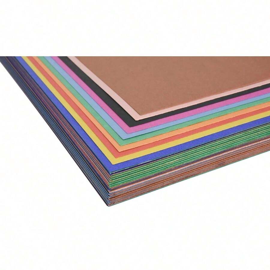 School Smart Railroad Board, 4-Ply, 22 X 28 Inches, Assorted Colors ...