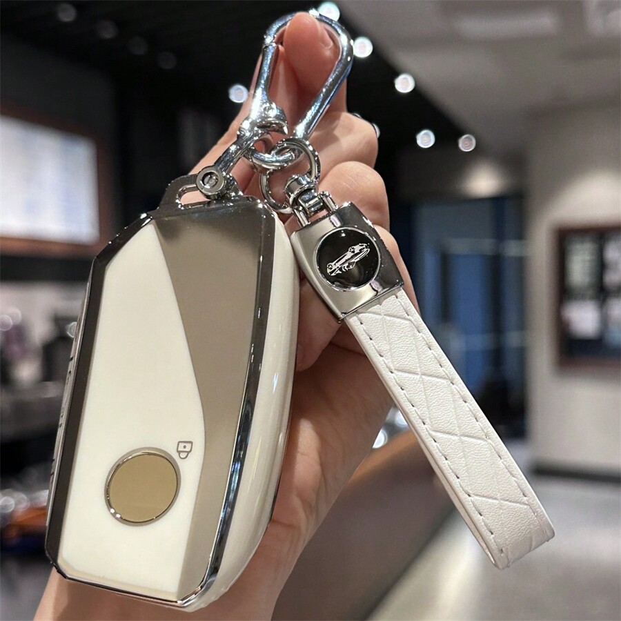 Key Fob Cover Keychain For BMW 2023 2024 X1 X5 X6 X7 I7 Xi 3 Series 7 ...